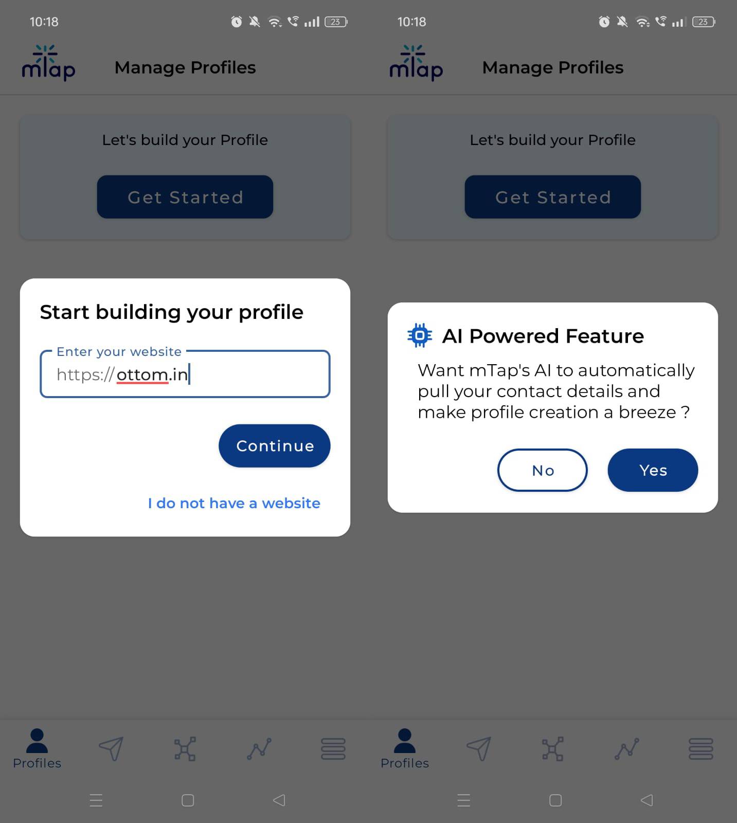 Creating Your mTap Profile: Choosing Layouts & Images | mTap